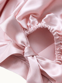 Adjustable Ribbon Tie Silk Sleep Bonnet – THXSILK